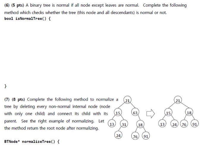 Solved 7. (40 pts) Answer the following questions on the | Chegg.com