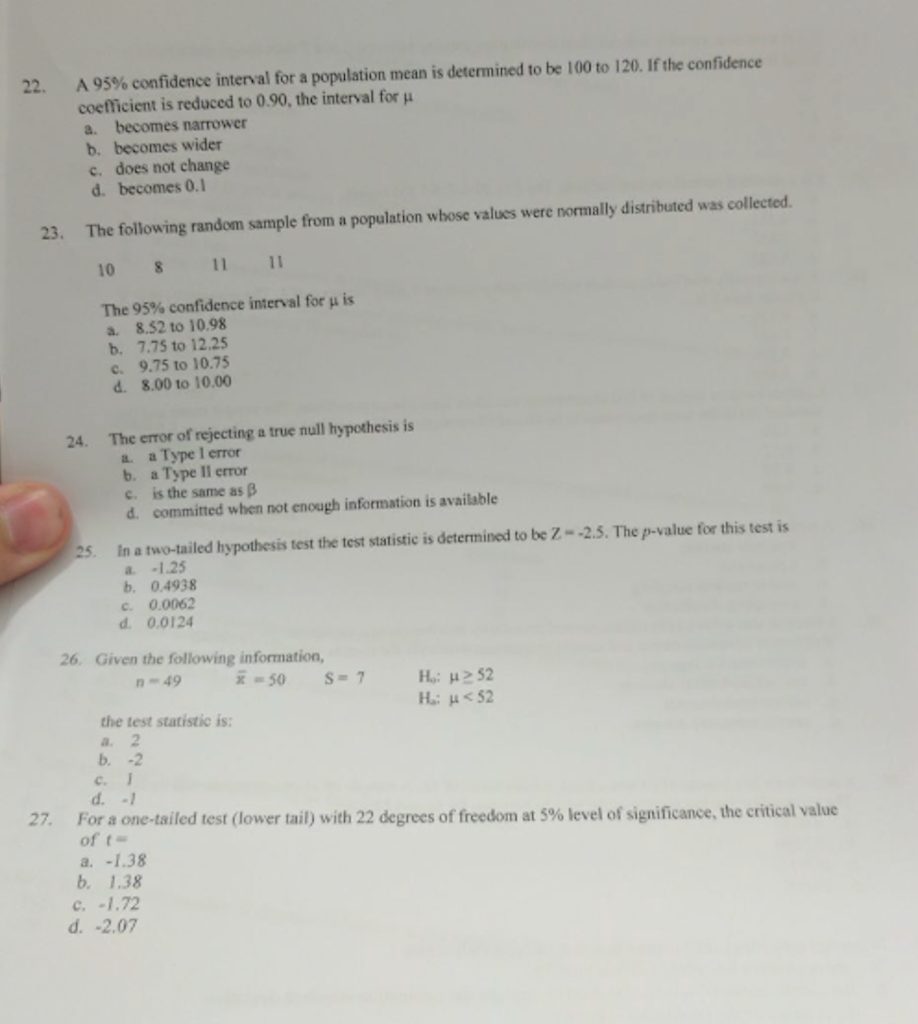 Solved A PART 1. Data a. are always numeric b. are always | Chegg.com