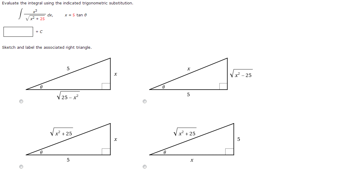 Solved Evaluate the integral using the indicated | Chegg.com Solved Evaluate the integral using the indicated | Chegg.com