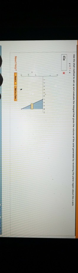 Solved Use the shell method to set up and evaluate the | Chegg.com