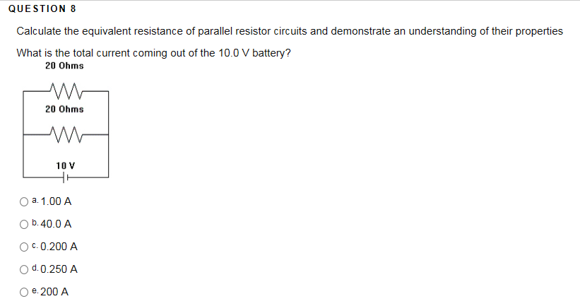 Solved Calculate the equivalent resistance of parallel | Chegg.com