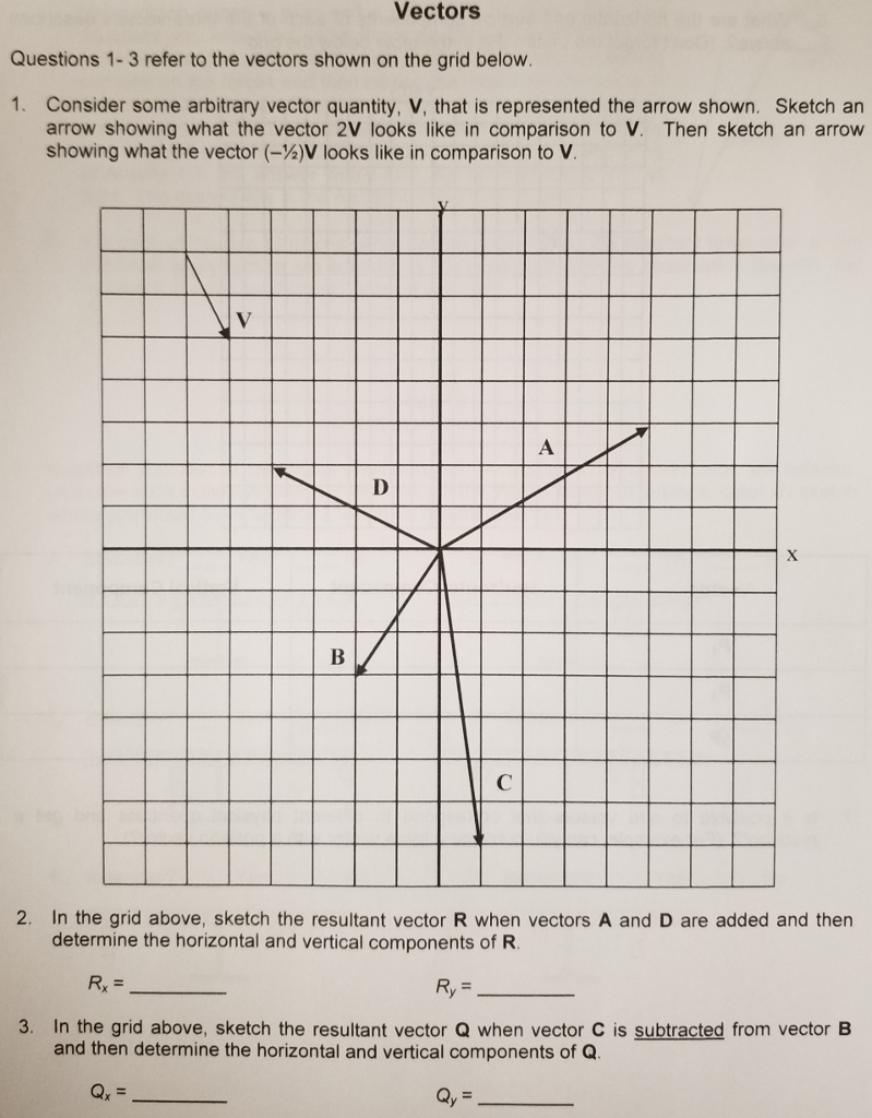 Solved Equilibrium. Vectors Question 1-3 refer to the | Chegg.com