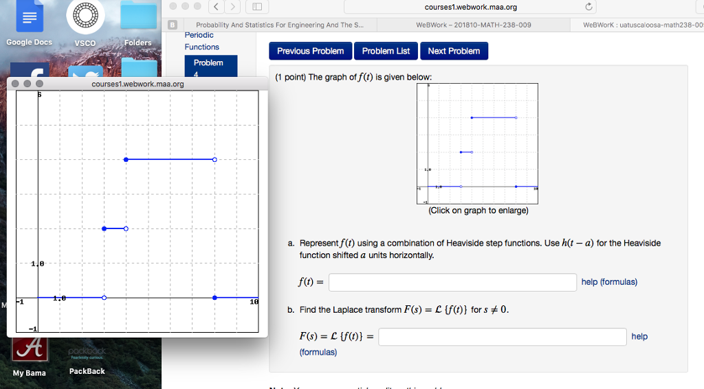 Solved courses1.webwork.maa.org B Probability And Statistics | Chegg.com Solved courses1.webwork.maa.org B Probability And Statistics | Chegg.com