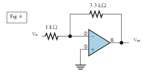 Solved Inverting amplifier without voltage follower 5. If | Chegg.com