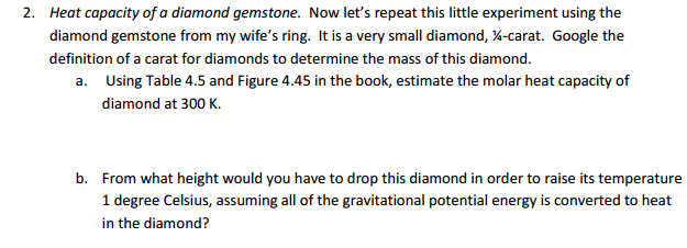 Figure 4.45 Debye constant-volume molar heat | Chegg.com