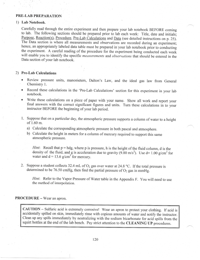 Solved Hi, Can you help me with my pre lab calculations, I | Chegg.com