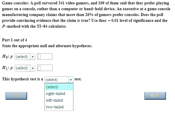 Solved Game consoles: A poll surveyed 341 video gamers, and | Chegg.com