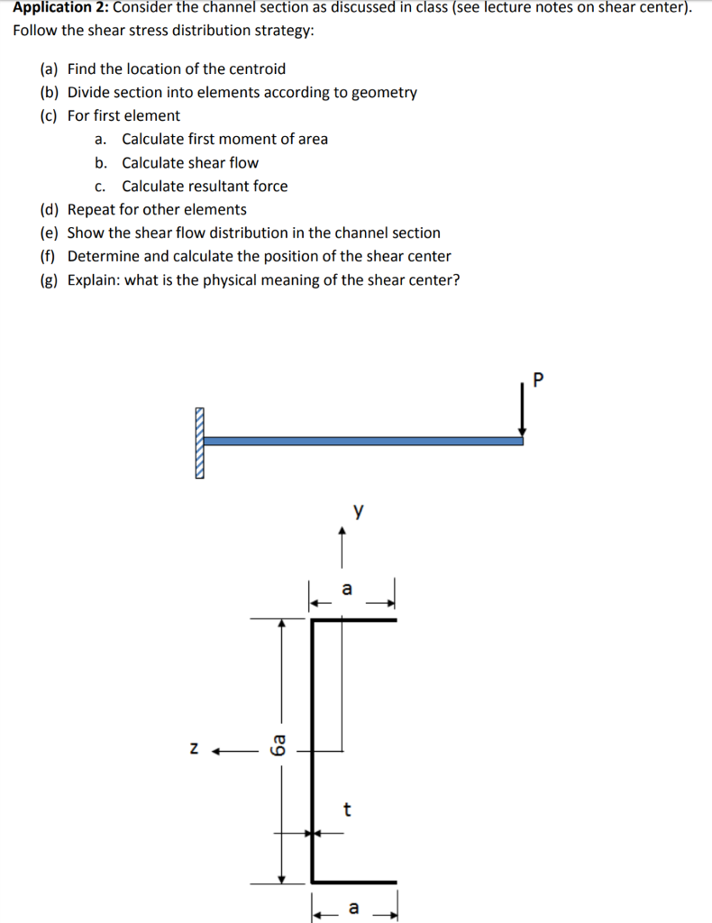 Solved Application 2: Consider the channel section as | Chegg.com