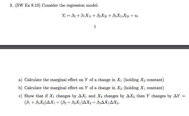 Solved Consider the regression model: Y_i = beta_0 + | Chegg.com