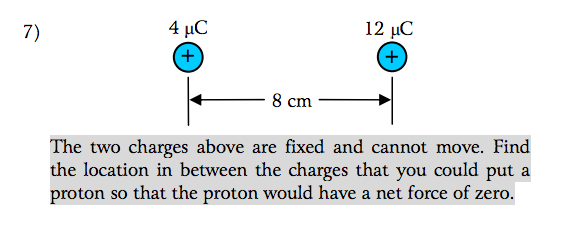 Solved The two charges above are fixed and cannot move. Find | Chegg.com
