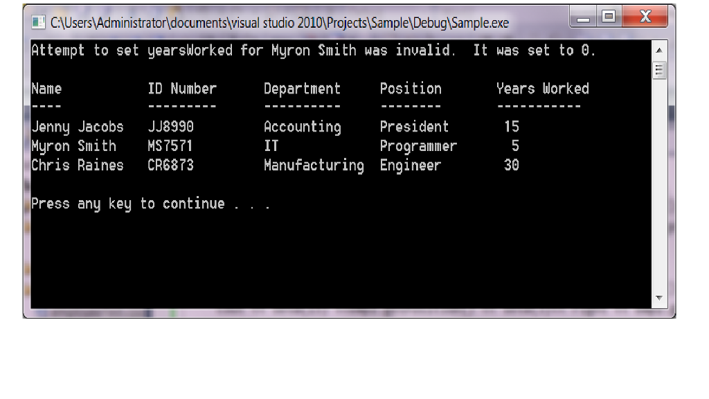 Solved CAUsers \Administrator documents visual studio | Chegg.com