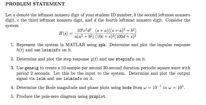 Solved Let a denote the leftmost nonzero digit of your | Chegg.com