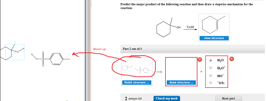 Solved Predict the major product of the following reaction | Chegg.com