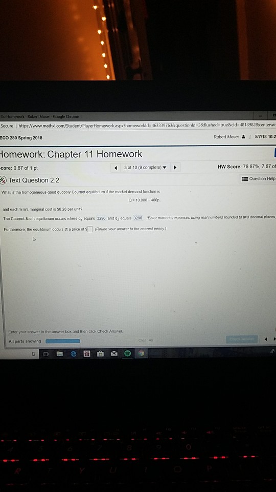 Solved Do l ereht://www.mathudl.com/Student/PlayerHomework | Chegg.com