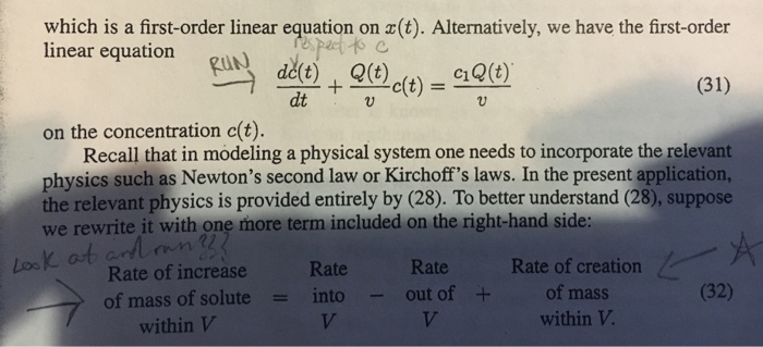 Solved 2.3.4. Mixing problems. In this final application we | Chegg.com