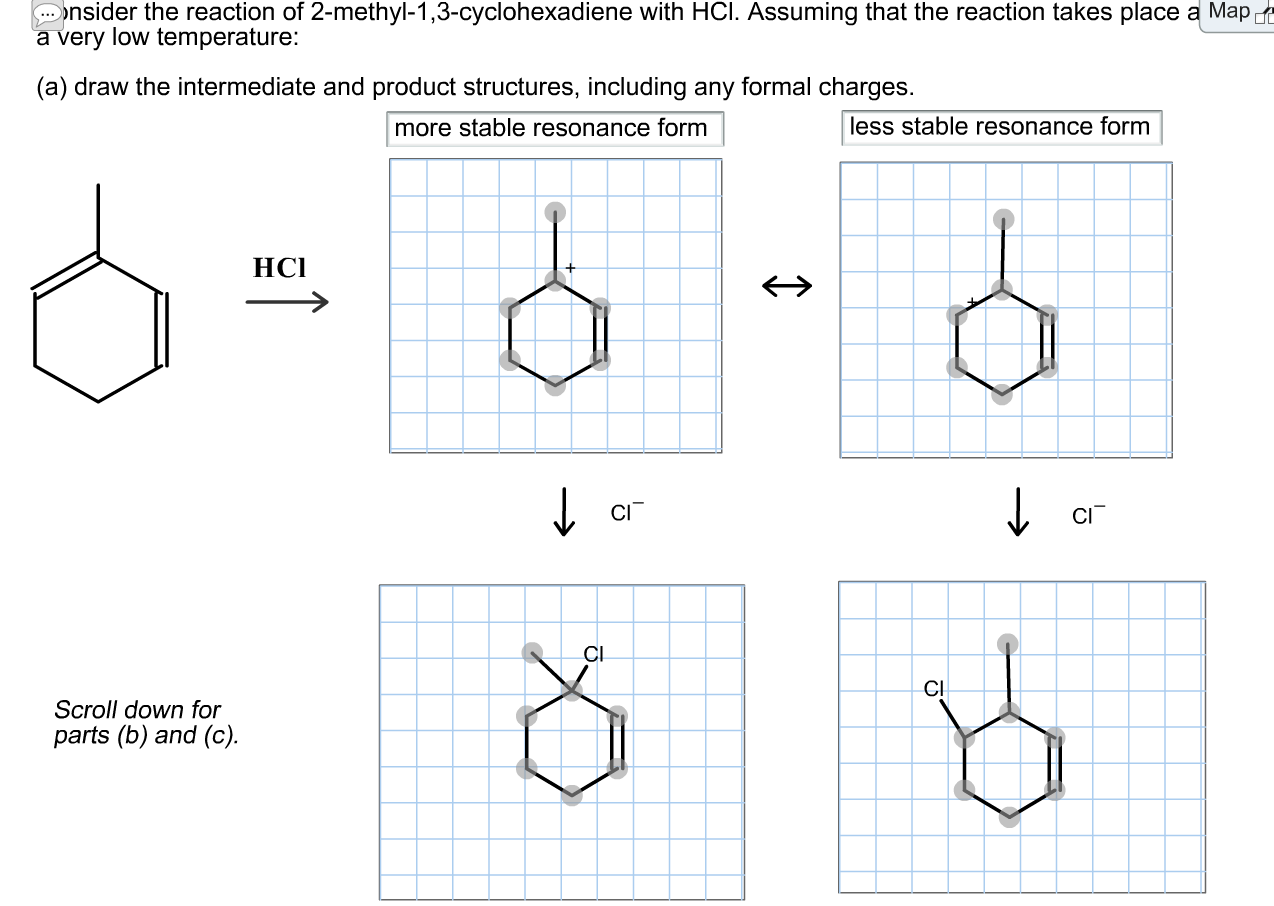 Solved Consider the reaction of 2-methyl-1,3-cyclohexadiene | Chegg.com Solved Consider the reaction of 2-methyl-1,3-cyclohexadiene | Chegg.com