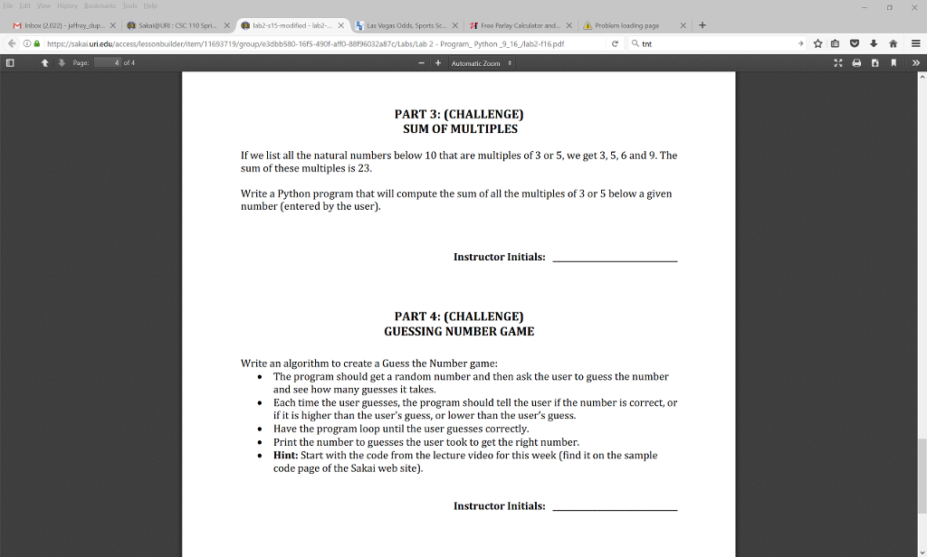 Solved M Inbox (2022) jeffrey dup. x saka ieuRI: cso 110 | Chegg.com