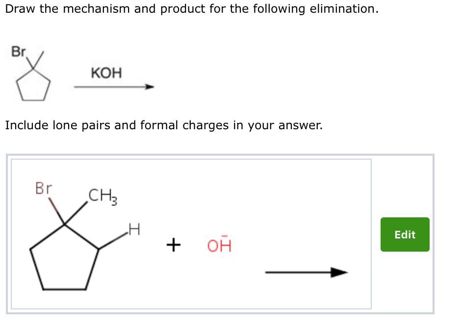 Solved Draw the mechanism and product for the following | Chegg.com