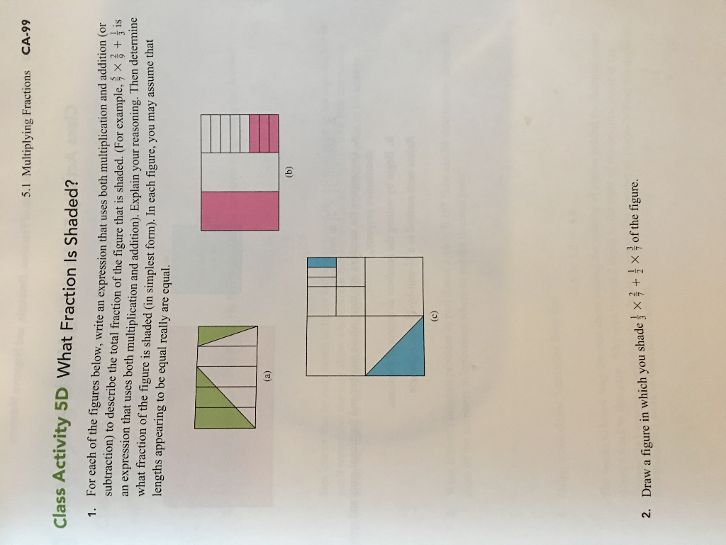 Solved For each of the figures below, write an expression | Chegg.com