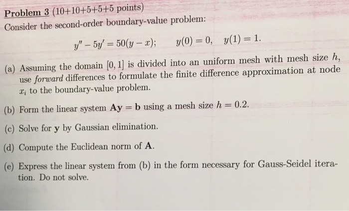 Solved Problem 3 10 10 5 5 5 Points Consider The Chegg