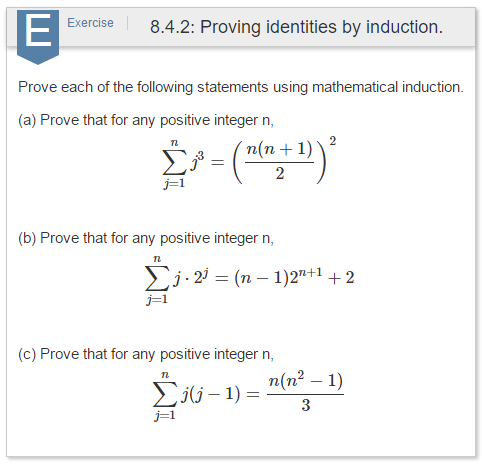Solved Prove each of the following statements using | Chegg.com