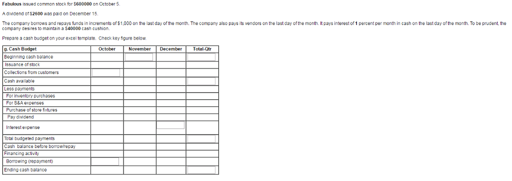 Solved Hello, I'm having trouble filling out a master | Chegg.com