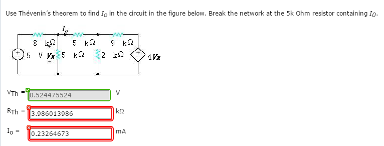 Solved Use Thévenin’s theorem to find Io in the circuit in | Chegg.com