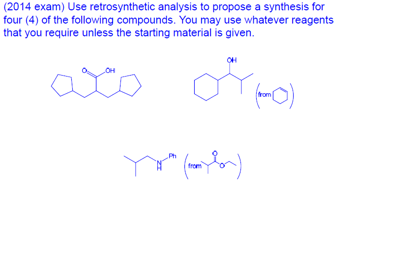 Solved Use retrosynthetic analysis to propose a synthesis of | Chegg.com