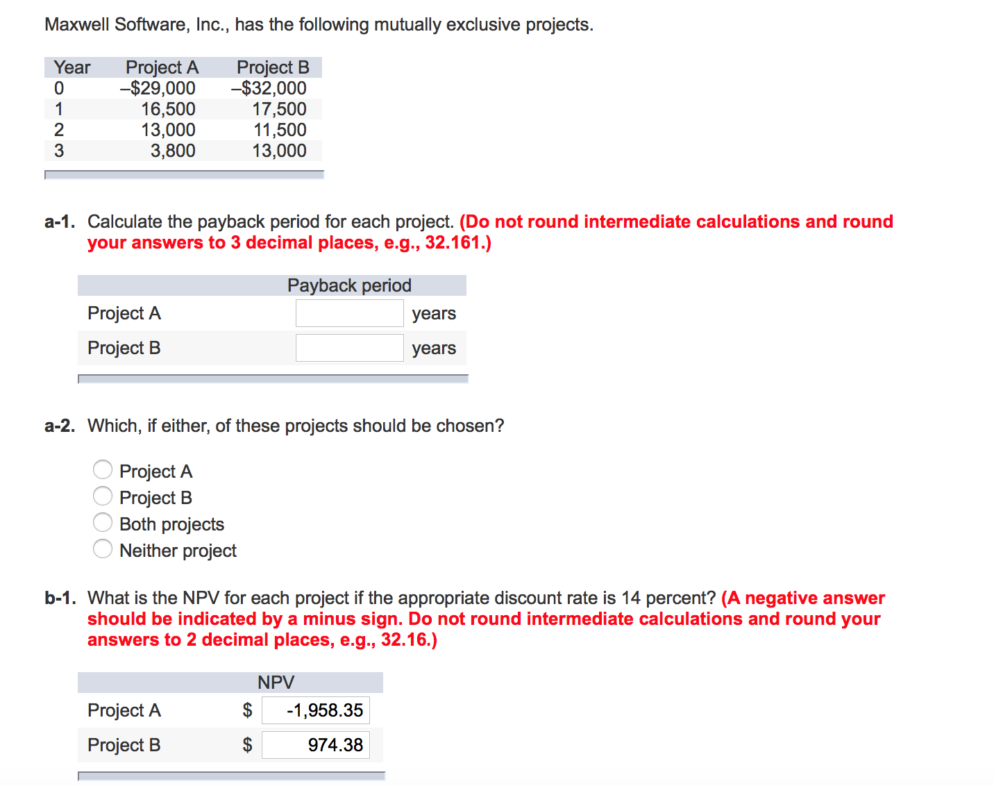 Solved Maxwell Software, Inc., has the following mutually | Chegg.com
