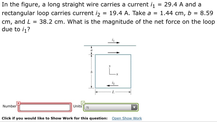 Solved: In The Figure, A Long Straight Wire Carries A Curr... | Chegg.com