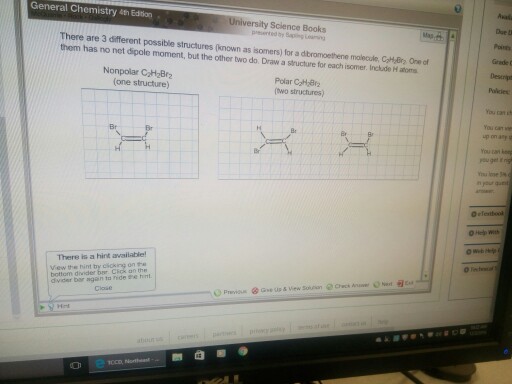 C2h2br2 Lewis Structure Isomers