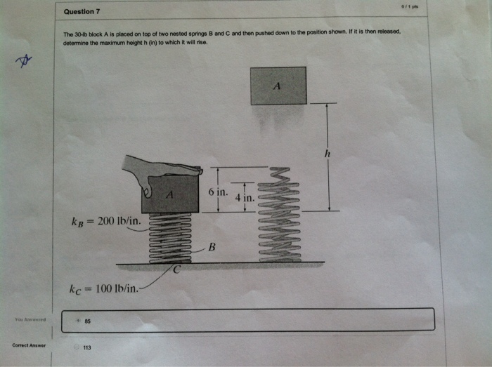 Solved Question 4 15 lb 18" [iN Ln Eh 80bn. The 15-lb | Chegg.com