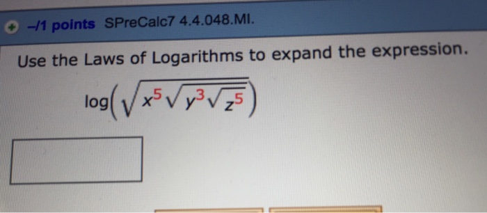 Solved Express the equation in exponential form.(a) ln(3) | Chegg.com