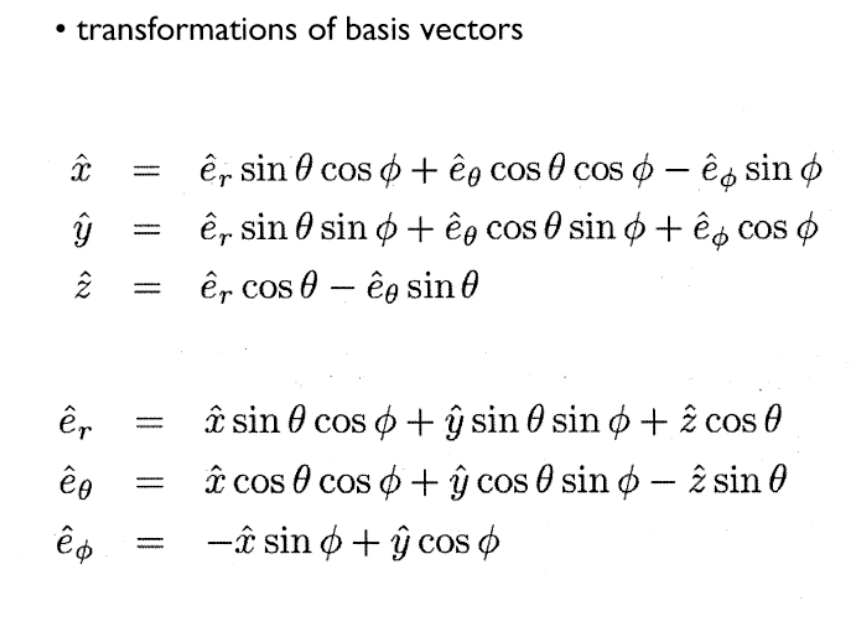 Solved Starting from the expressions for the Cartesian basis | Chegg.com Solved Starting from the expressions for the Cartesian basis | Chegg.com