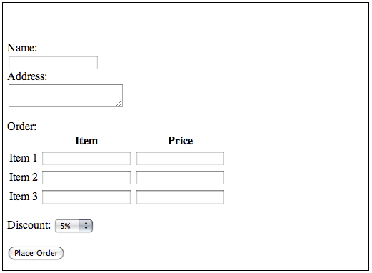 Solved Create An Order Php Page That Will Have A Form Which