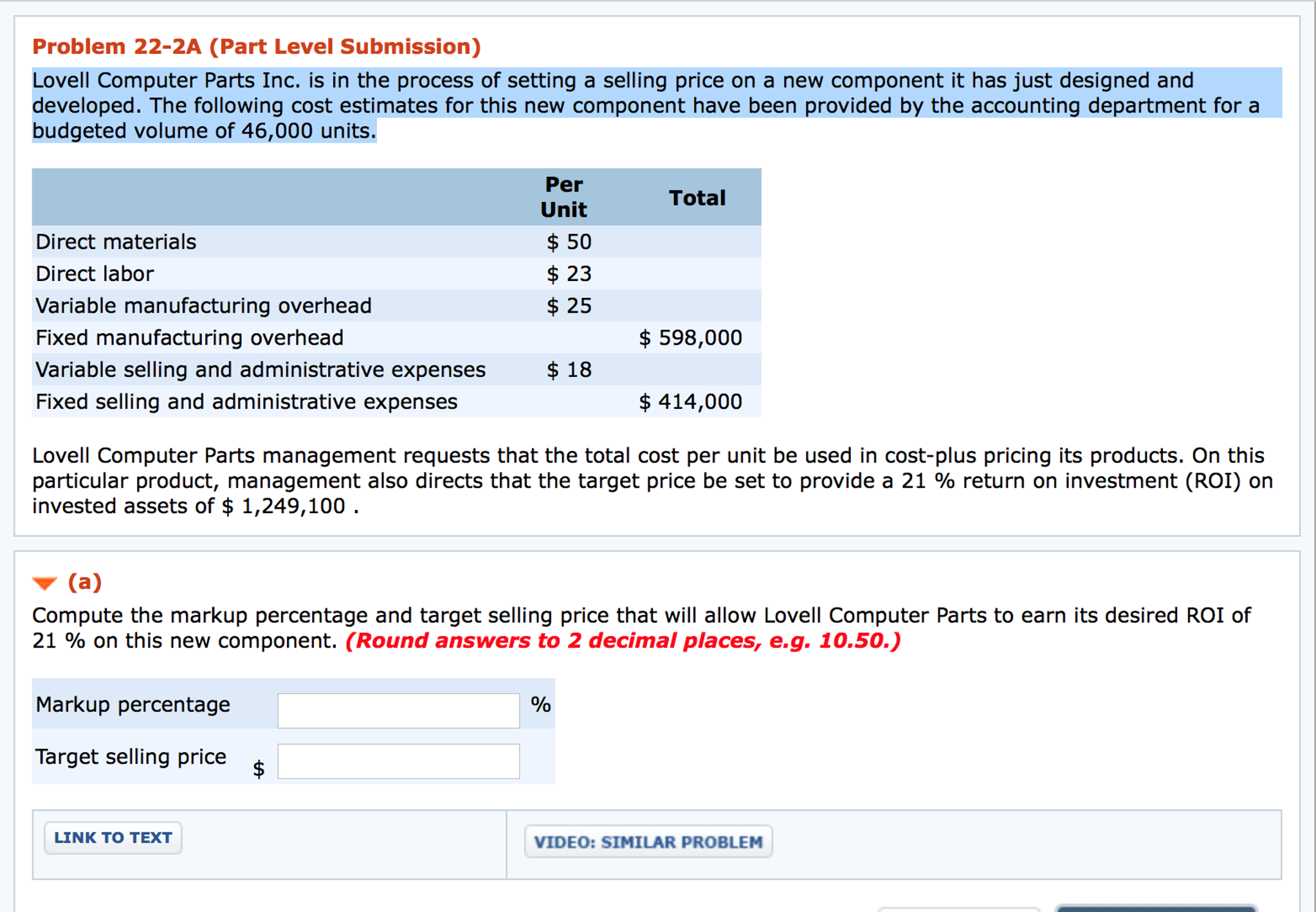 Solved Lovell Computer Parts Inc. is in the process of | Chegg.com