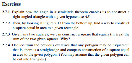 Solved Exercises 271 Explain how the 2.7.1 Explain how the | Chegg.com
