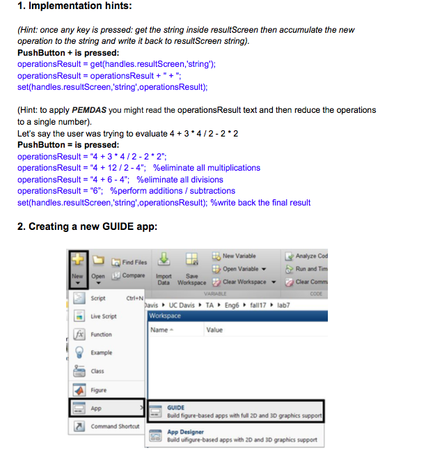 a) Design a GUI for a calculator and implement the | Chegg.com