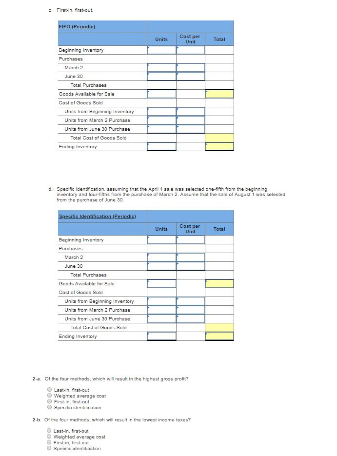 Solved CP7-1 Analyzing the Effects of Four Alternative | Chegg.com
