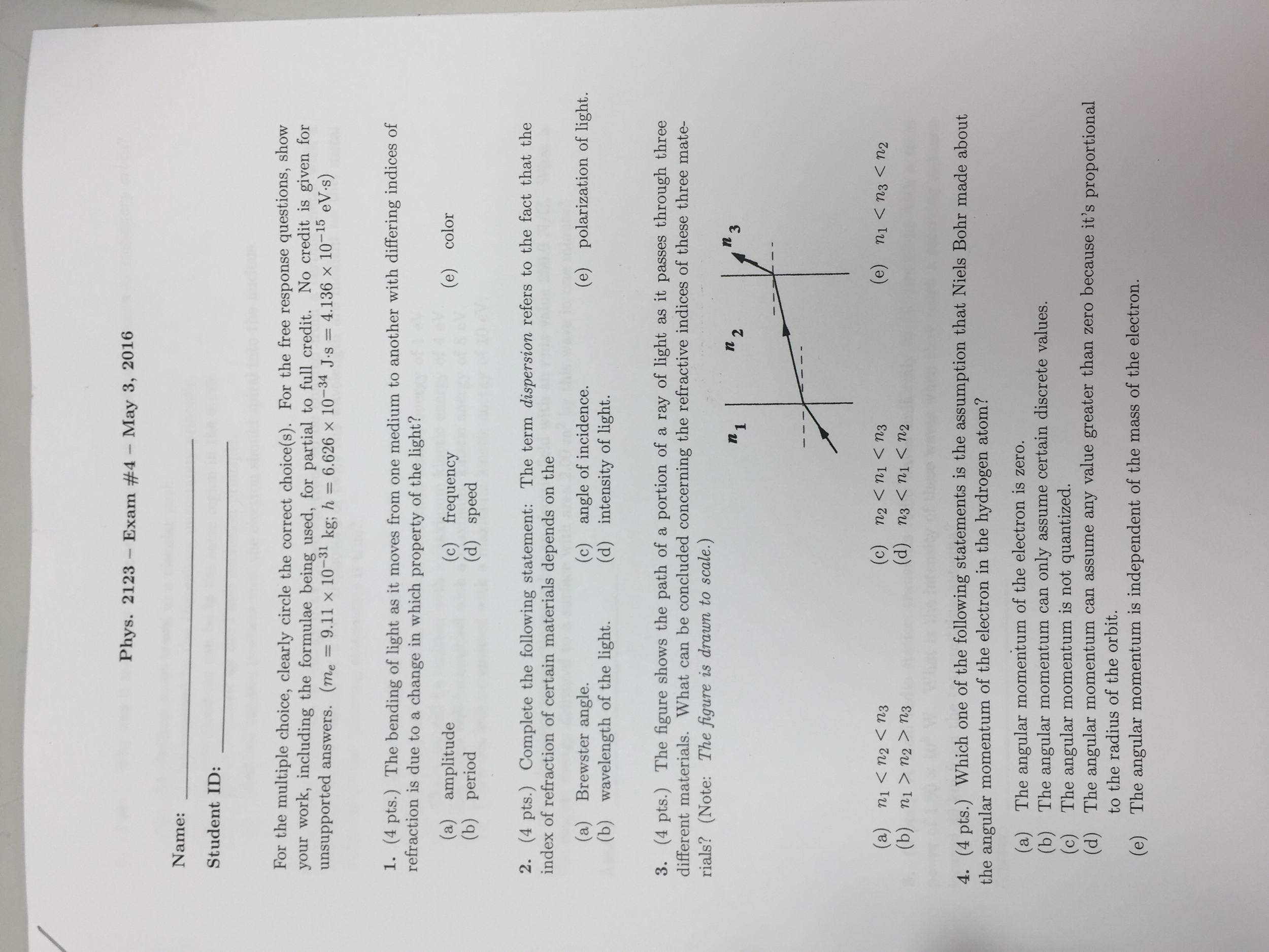 Solved: For The Multiple Choice, Clearly Circle The Correc... | Chegg.com