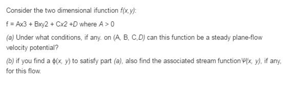 Consider the two dimensional function f(x, y): f = | Chegg.com
