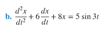 Solved Solve the following differential equations using | Chegg.com