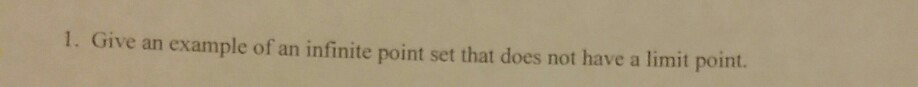 Solved Definition 1. By a point is meant an element of the | Chegg.com