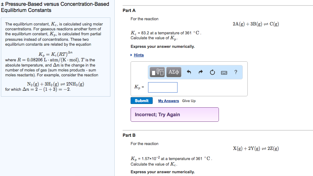 Solved ± Pressure-Based versus Concentration-Based | Chegg.com