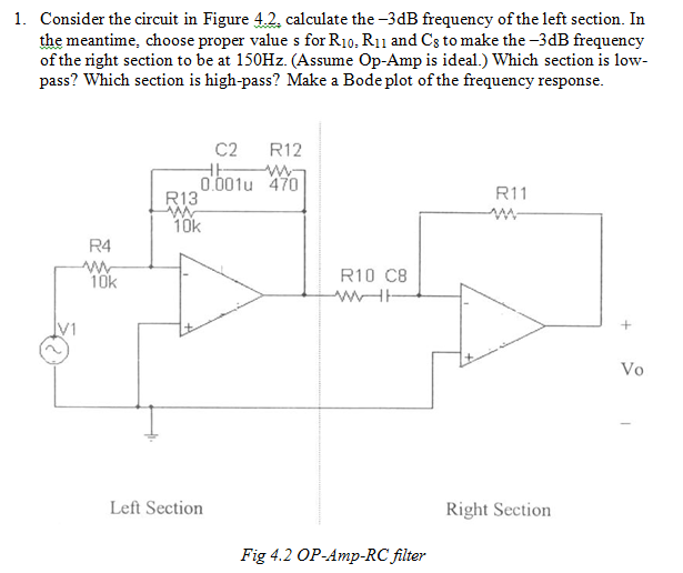 Solved Consider the circuit in Figure 4.2. calculate the | Chegg.com