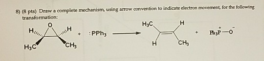 Solved ) Draw a complete mechanism, using arrow convention | Chegg.com