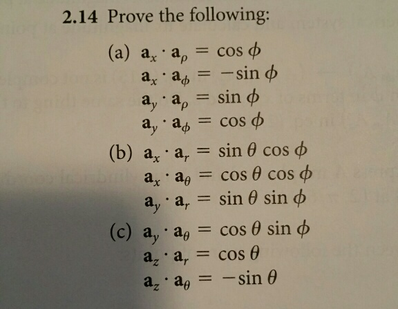 Solved Prove the following: | Chegg.com