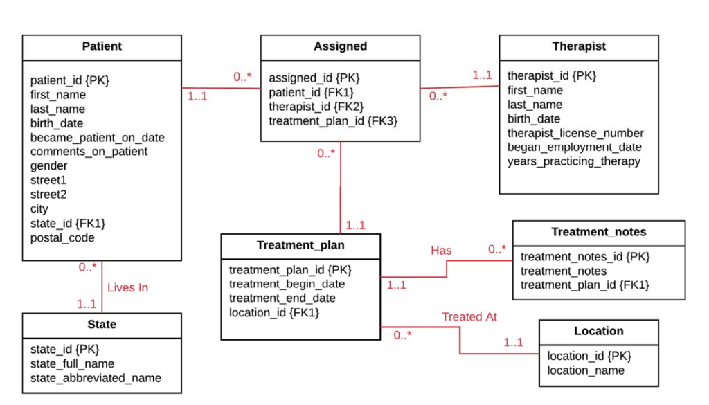 Overview The physical therapy organization has | Chegg.com