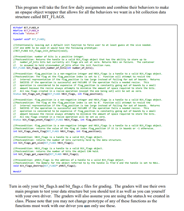 Status.h enum status { FAILURE, SUCCESS }; typedef | Chegg.com
