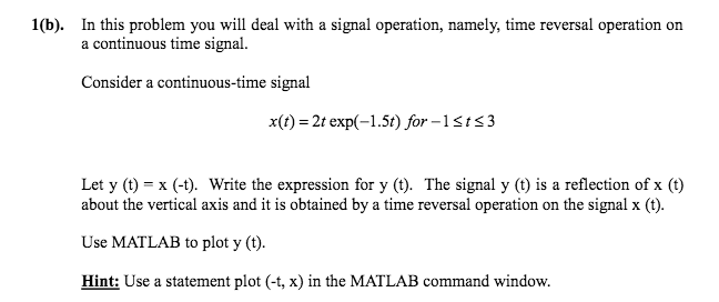 Solved In this problem you will deal with a signal | Chegg.com